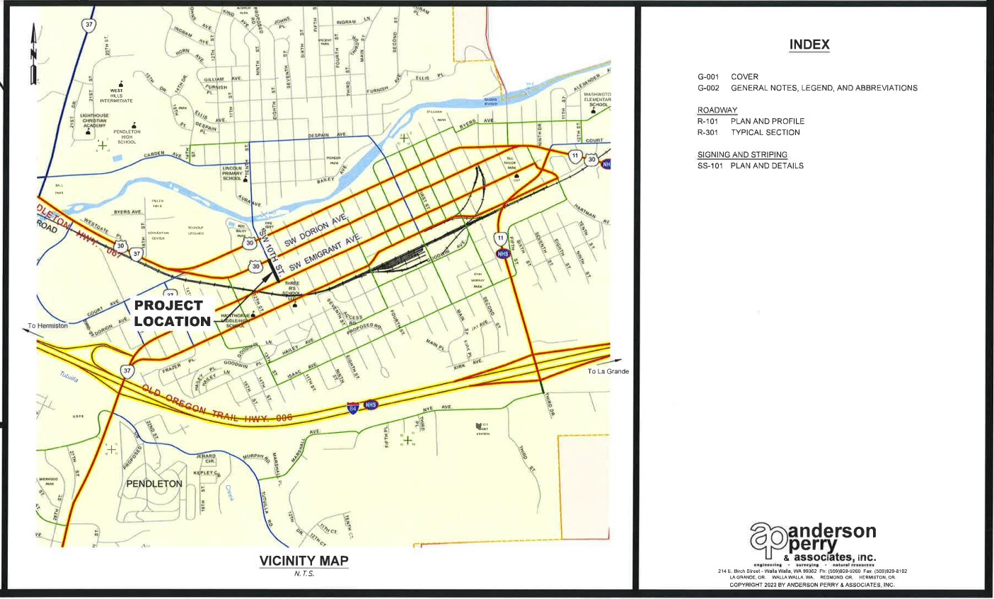 SW 10th Street Reconstruction Project | Pendleton Projects